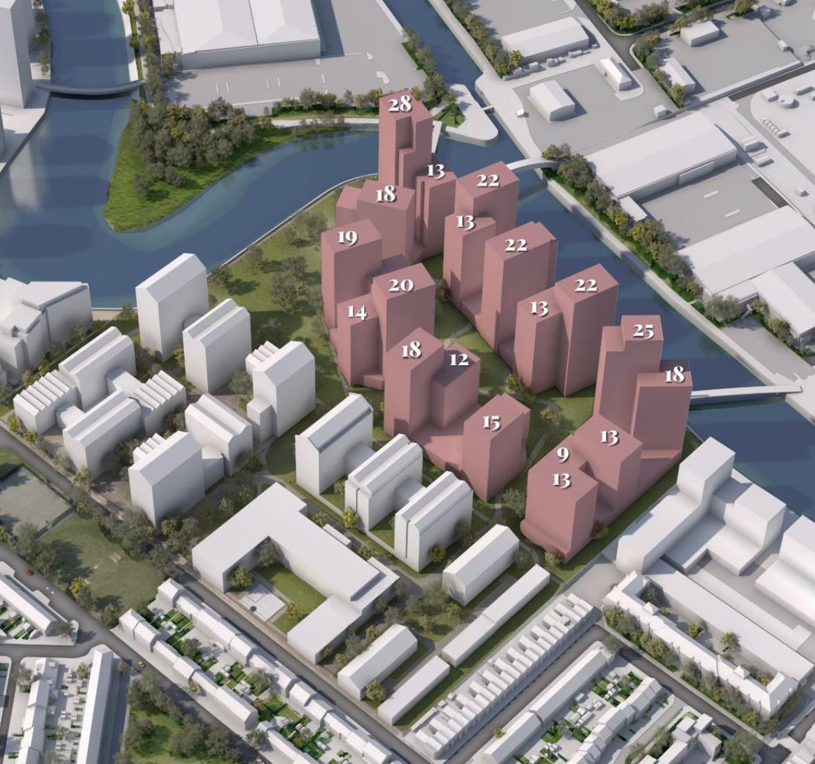 Phases 2 & 3 Masterplan – Leven Road Gasworks
